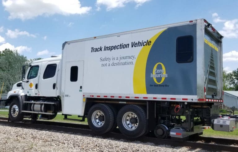 A Unique Customized Hi-Rail Inspection Vehicle - Custom Truck One Source