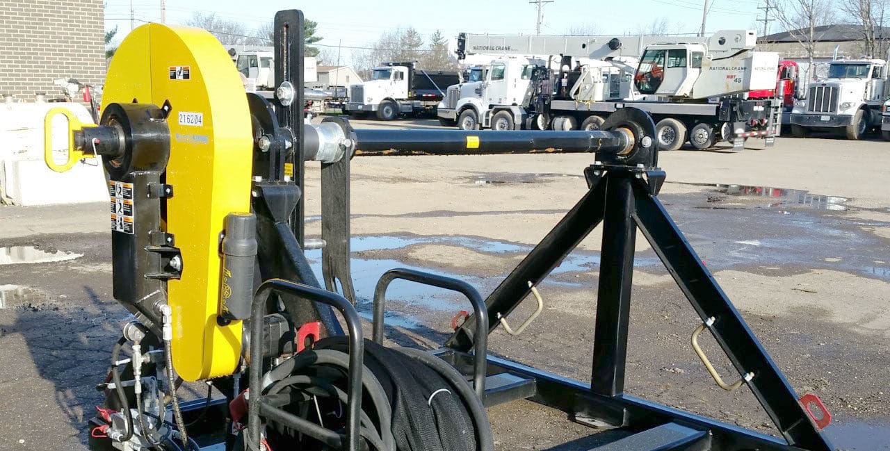 Condux Tesmec RS26/RS30 Hydraulic Reel Stand – Custom Truck One Source