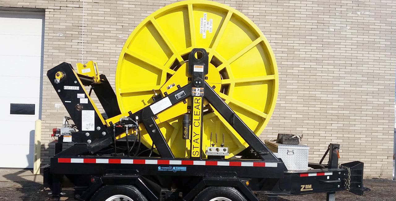 Condux Tesmec RW23 Reel Winder – Custom Truck One Source