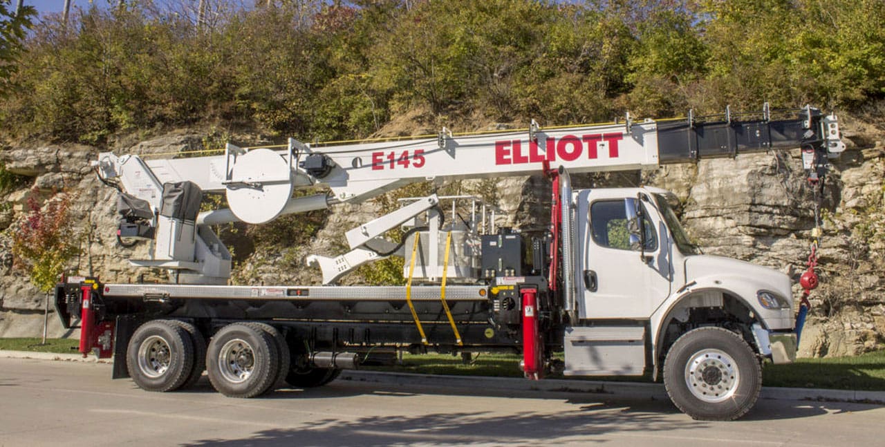 Elliott E145 Aerial Device – Custom Truck One Source