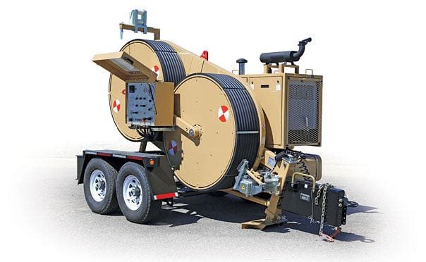 Condux Tesmec AFS404 Hydraulic Puller-Tensioner