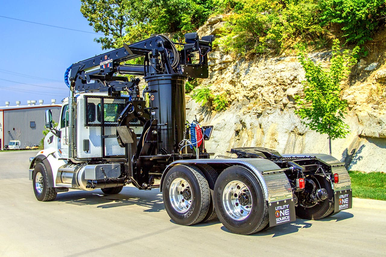 Self Loader Log Truck