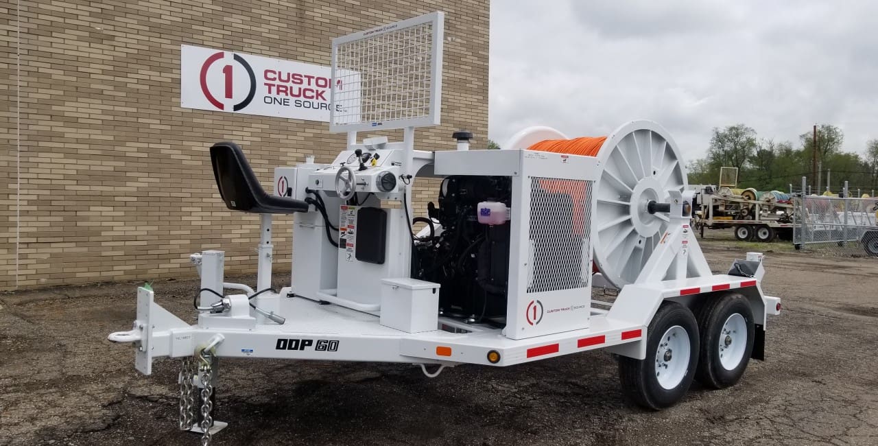 Hogg & Davis ODP-60 Single Drum Puller – Custom Truck One Source