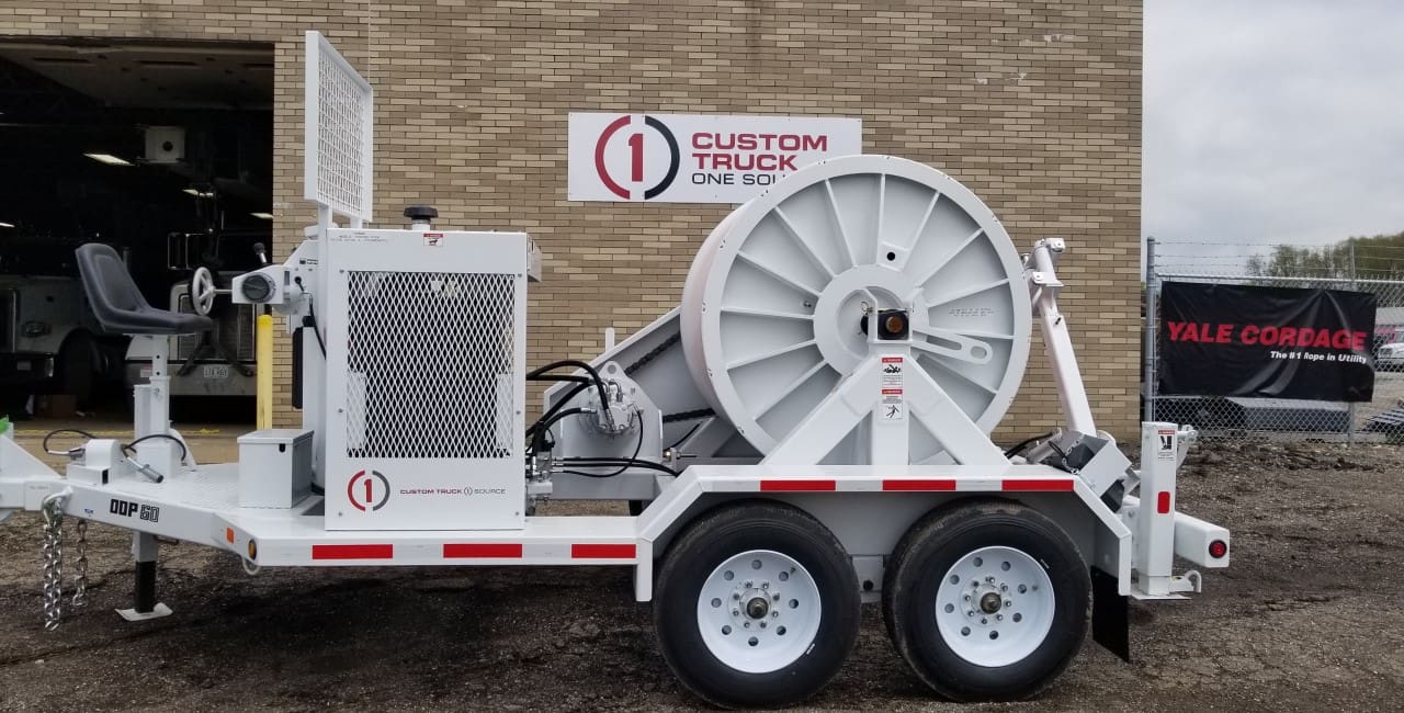 Hogg & Davis ODP-60 Single Drum Puller – Custom Truck One Source