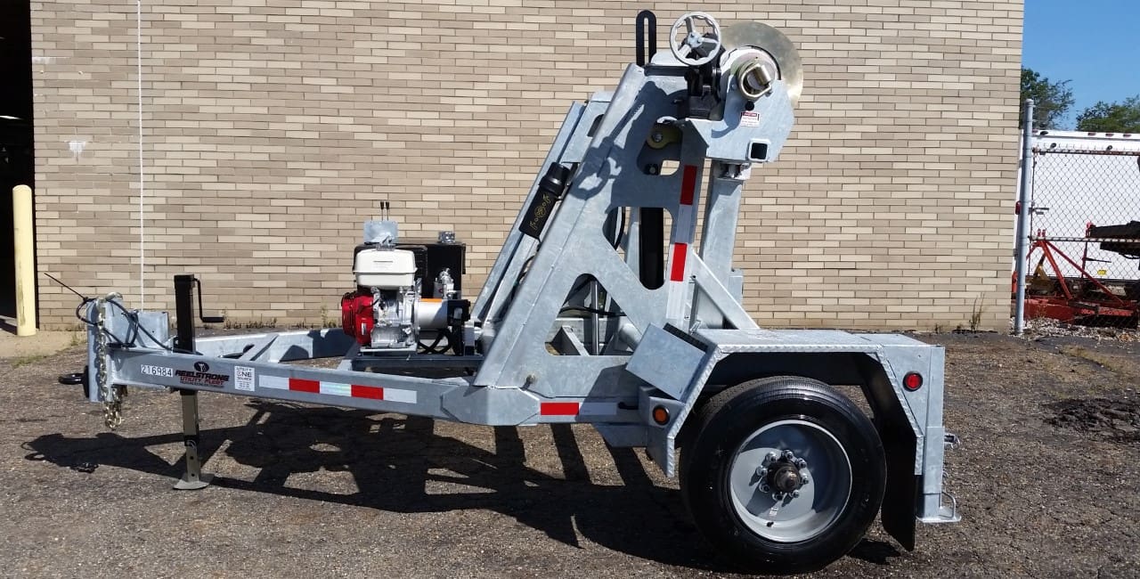 Reelstrong CL968K Single Reel Trailer – Custom Truck One Source