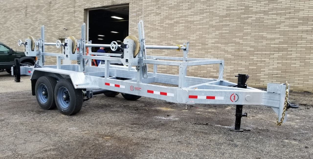 Reelstrong MRST3-9K Three Reel Trailer – Custom Truck One Source