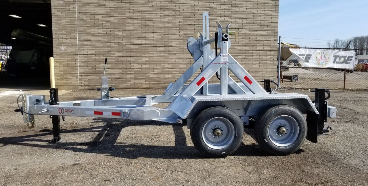 Reelstrong SL20K Single Reel Trailer – Custom Truck One Source