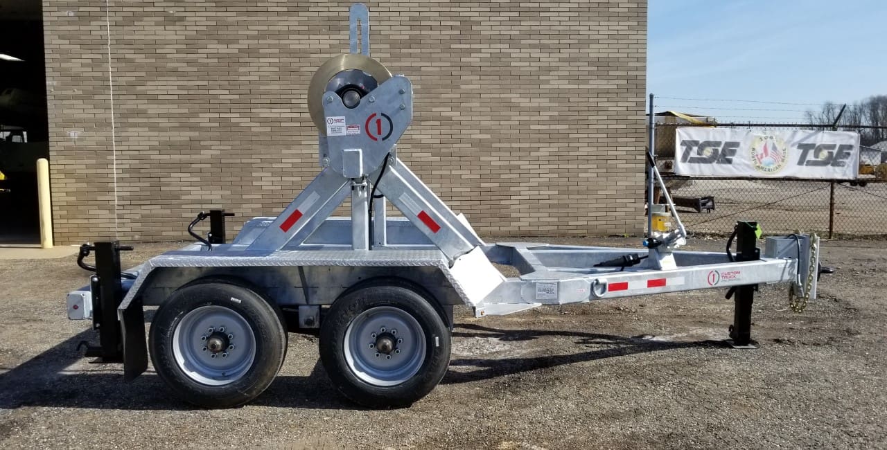 Reelstrong SL20K Single Reel Trailer – Custom Truck One Source