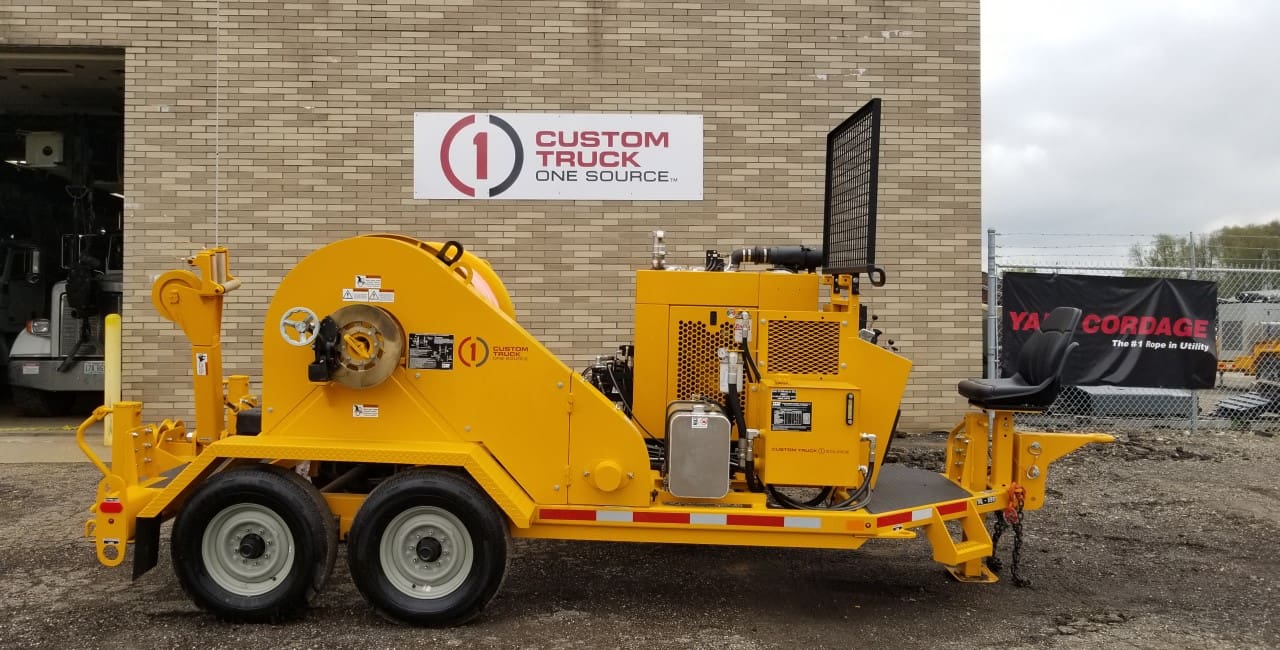 TSE DPT-40 Single Drum Puller – Custom Truck One Source