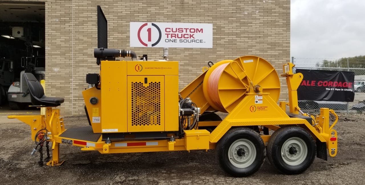 TSE DPT-40 Single Drum Puller – Custom Truck One Source