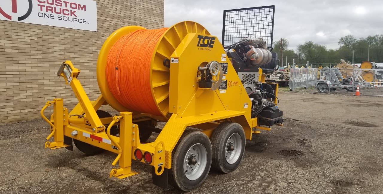 TSE DPT-60 Single Drum Puller – Custom Truck One Source