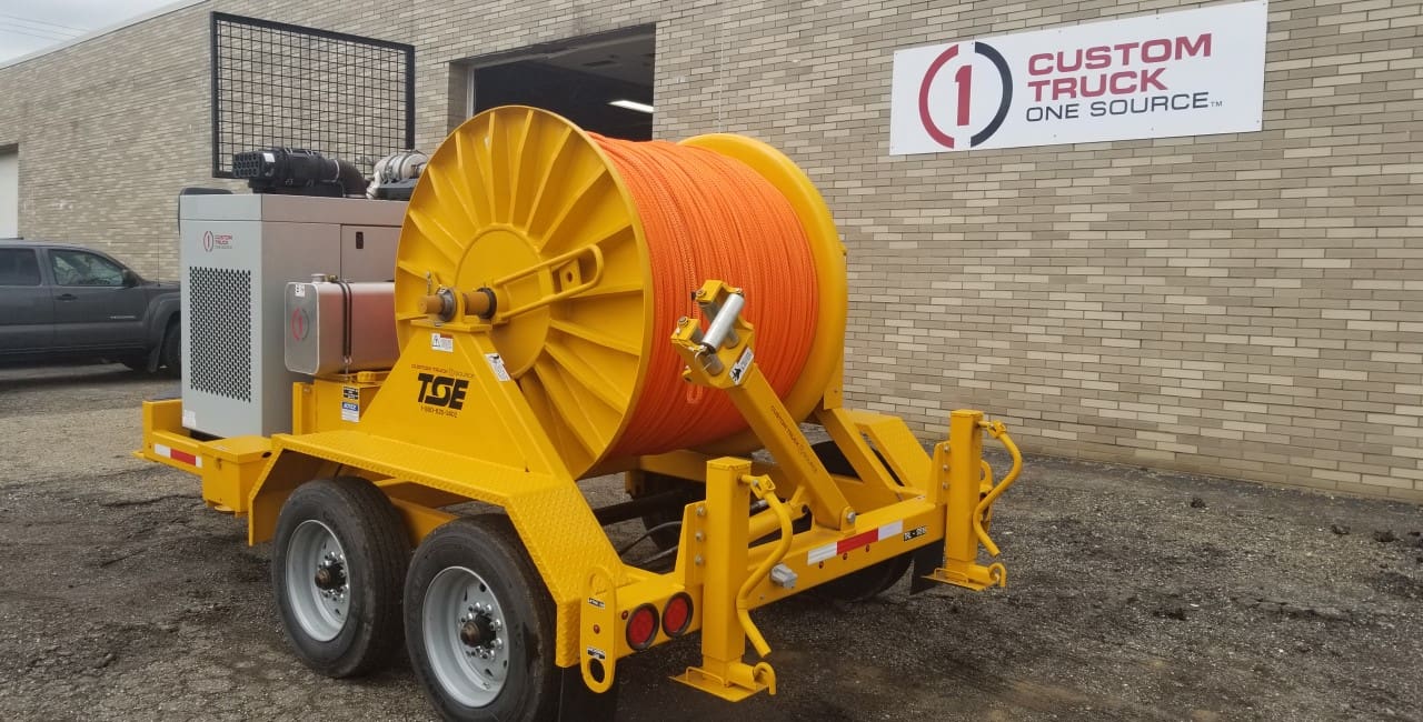 TSE DPT-60 Single Drum Puller – Custom Truck One Source