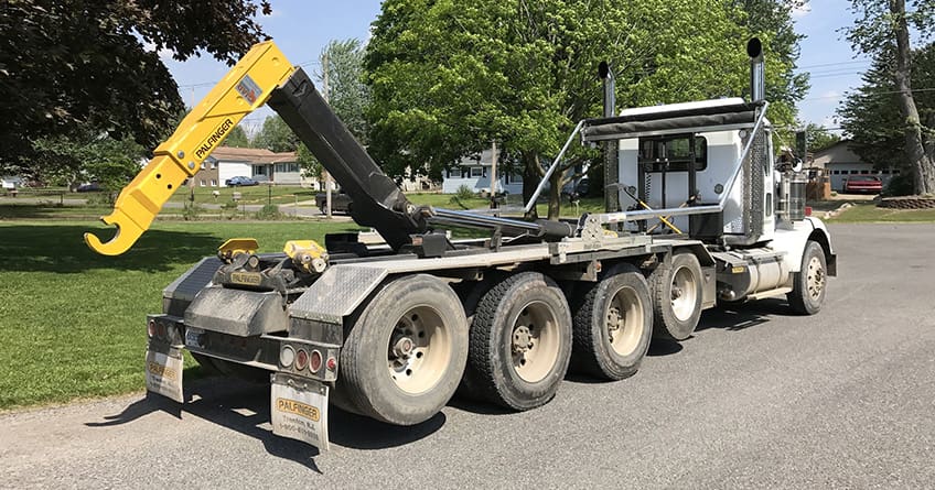 Palfinger T50 Hooklift Hoist – Custom Truck One Source