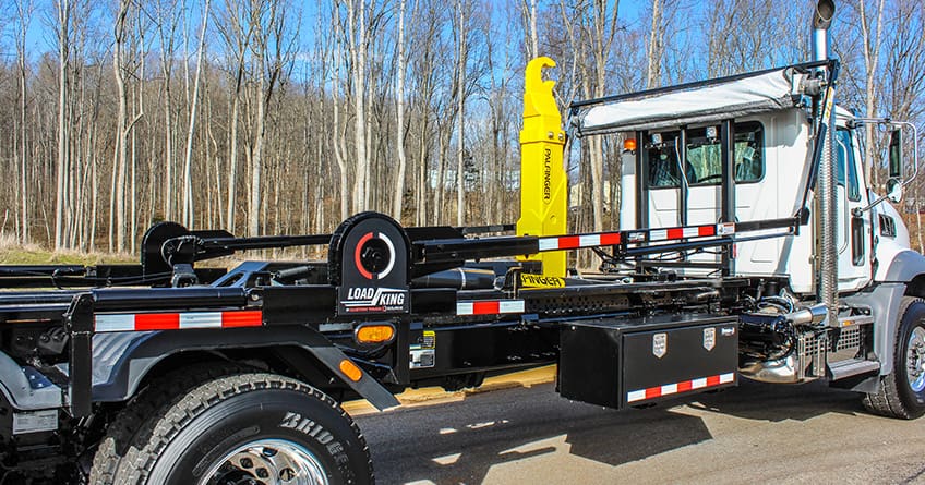 Palfinger T50 Hooklift Hoist – Custom Truck One Source