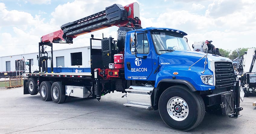 Fassi F600SE.44 Drywall Crane – Custom Truck One Source