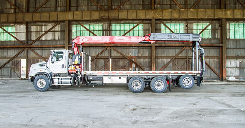 Fassi F360SE.24 Drywall Crane – Custom Truck One Source