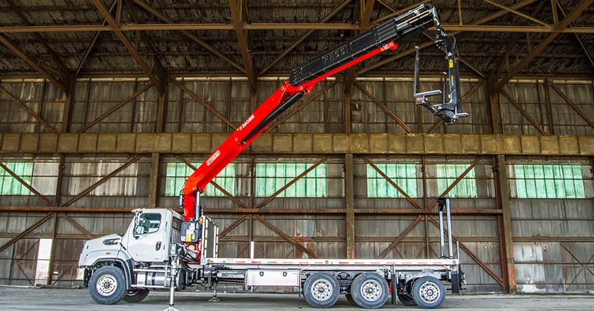 Fassi F360SE.24 Drywall Crane – Custom Truck One Source