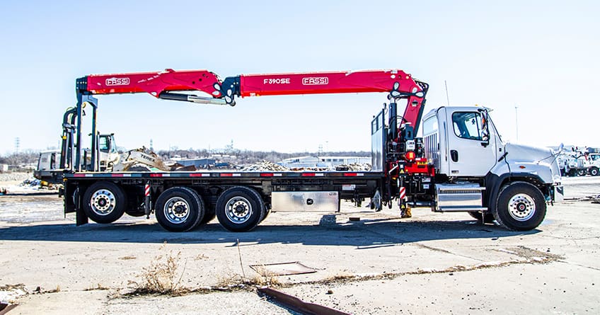 Fassi F390SE.24 Drywall Crane – Custom Truck One Source
