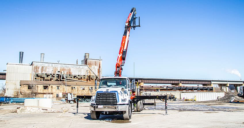 Fassi F390SE.24 Drywall Crane – Custom Truck One Source