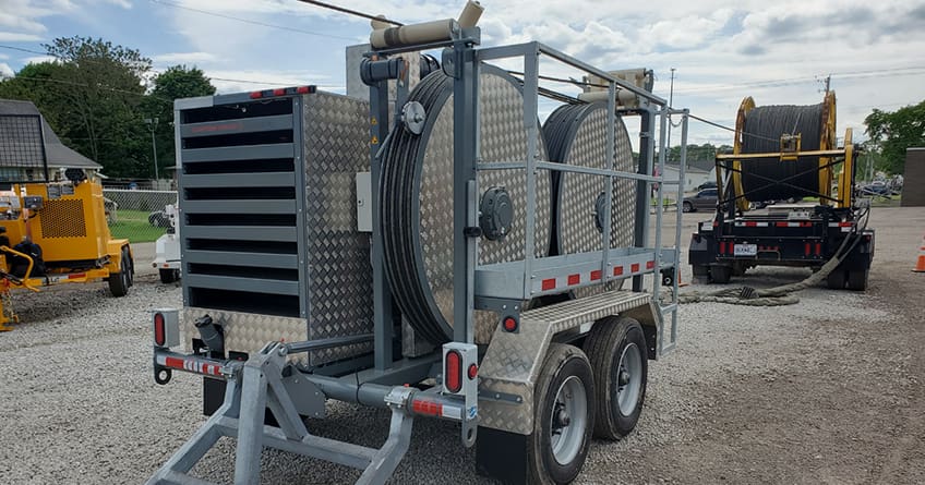 ZECK WB 1500/5 Z375 Bullwheel Puller Tensioner