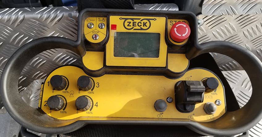 ZECK WB 1500/5 Z375 Bullwheel Puller Tensioner