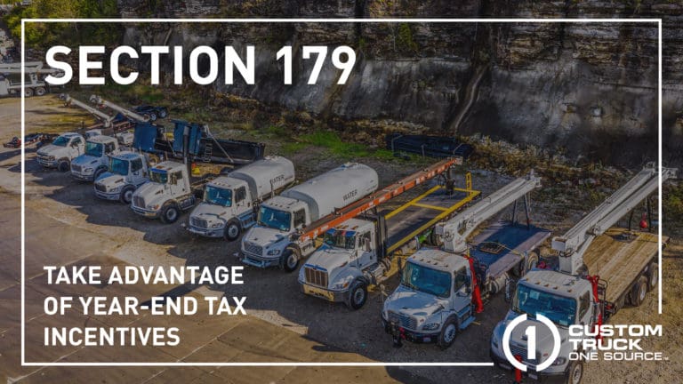 Section 179 Deductions for 2022 - Custom Truck One Source